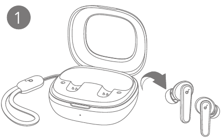Soundcore P25i - True Wireless Earbuds Quick Start Guide | ManualsLib