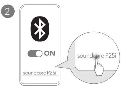 Soundcore P25i - True Wireless Earbuds Quick Start Guide | ManualsLib