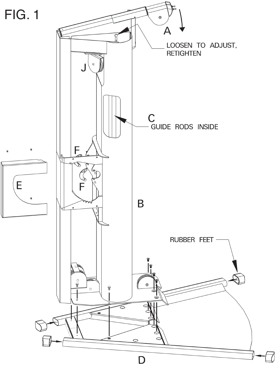 Vectra Fitness VFT-100 - Fitness Machine Manual | ManualsLib