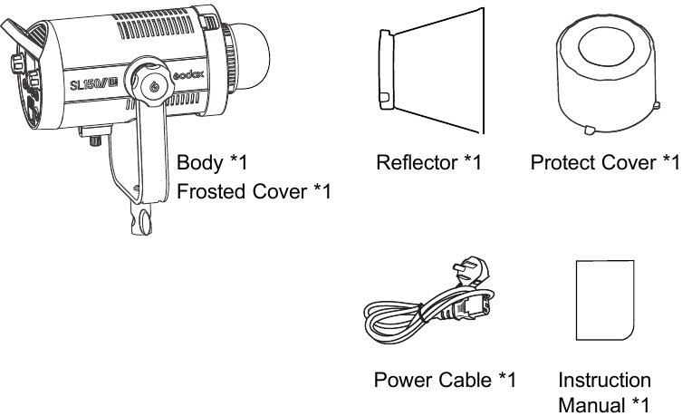 Godox SL150II Bi - Bi-color LED Video Light Manual | ManualsLib
