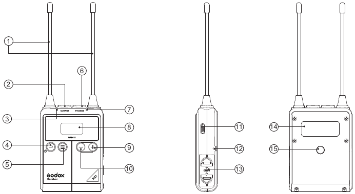 Godox WMicS1 - UHF Wireless Microphone system Manual | ManualsLib