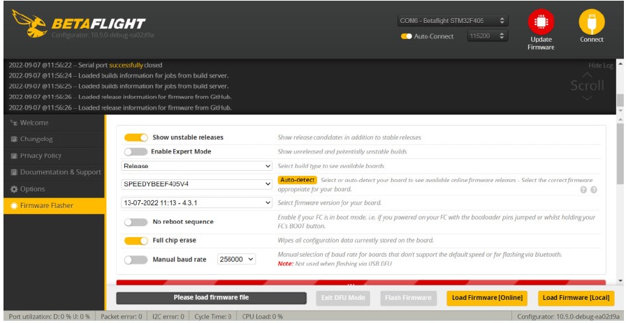 SpeedyBee F405 V4 BLS 55A 30x30 Stack Manual | ManualsLib