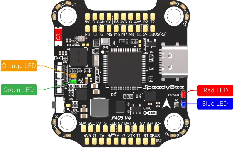 SpeedyBee F405 V4 BLS 55A 30x30 Stack Manual | ManualsLib