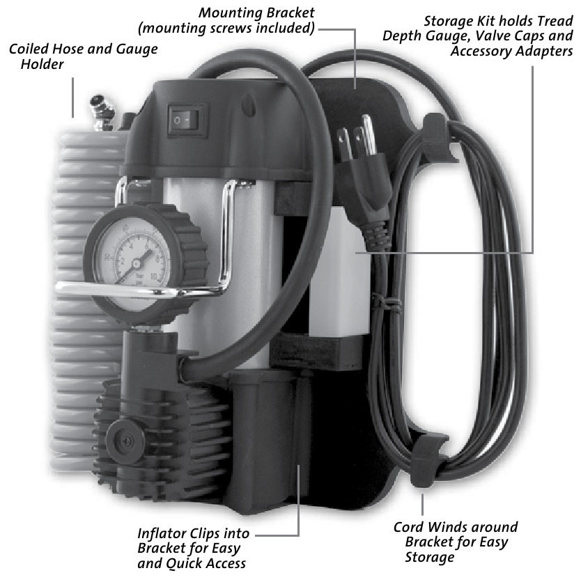 Slime 40045 - 120V Garage Inflator Manual | ManualsLib