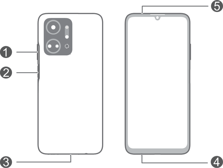 HONOR X7a, RKY-LX2 - Smartphone Quick Start Guide | ManualsLib