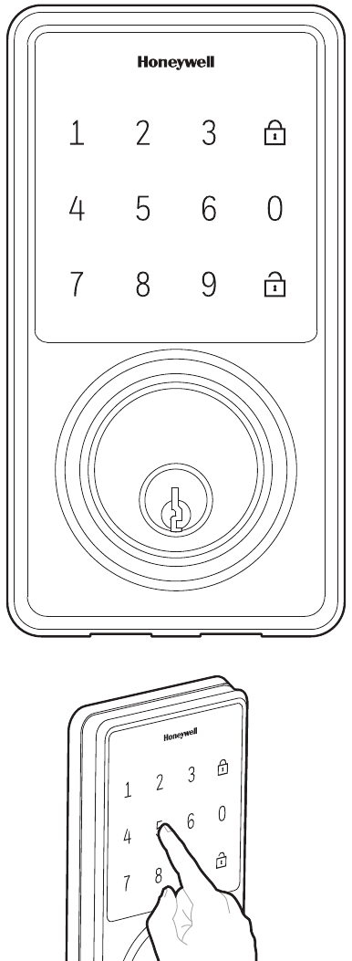 Honeywell 8733500 - Digital Touchscreen Deadbolt Instructions | ManualsLib