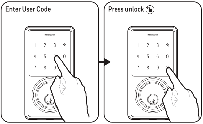 Honeywell 8733500 - Digital Touchscreen Deadbolt Instructions | ManualsLib