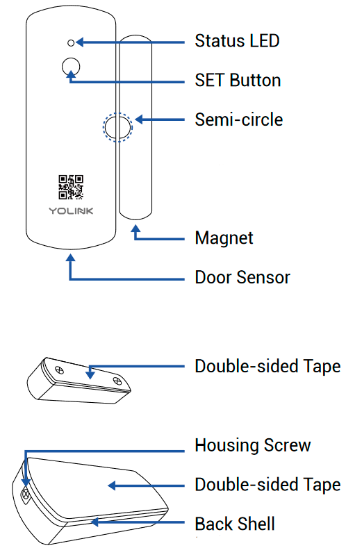 YoLink YS7704-UC, YS7704-EC - Door Sensor Manual | ManualsLib
