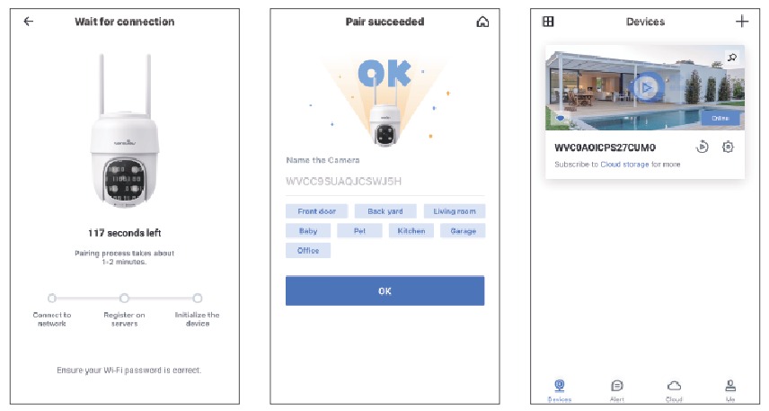 Wansview W7 - 2K Outdoor Security Camera Manual | ManualsLib