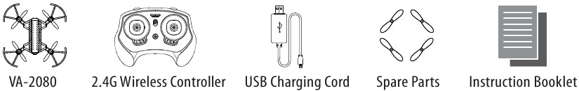 Amax VA-2080 - ULTRA COMPACT FOLDING MICRO DRONE Manual | ManualsLib