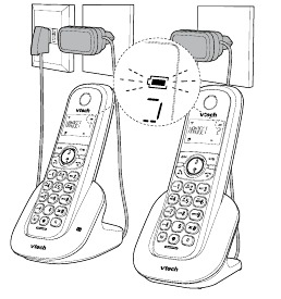 VTech CS1500, CS1501, CS1502, CS1503, CS1550, CS1551, CS1552, CS1553 - Cordless Telephone Quick ...