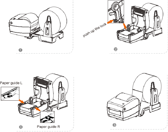 Rongta Technology RP410,RP410Y/C/N,RP411 - RP410 Series Label Printer ...
