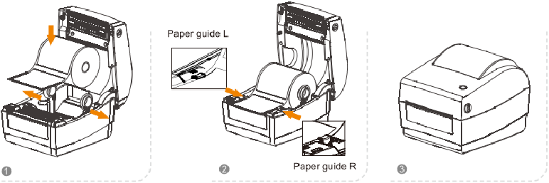 Rongta Technology RP410,RP410Y/C/N,RP411 - RP410 Series Label Printer ...