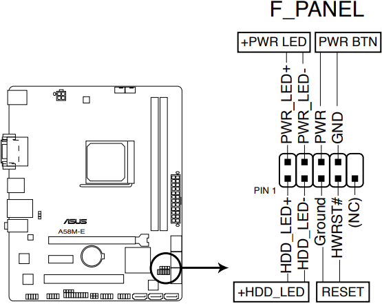 Asus A58M-E - Motherboard Manual | ManualsLib