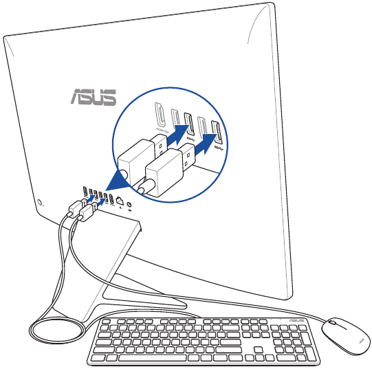 Asus V241EA, V241EP - All-in-One PC Manual | ManualsLib