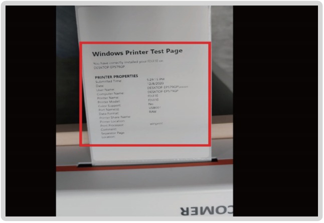 COMER RX416 - Logistics Thermal Label Printer Manual | ManualsLib