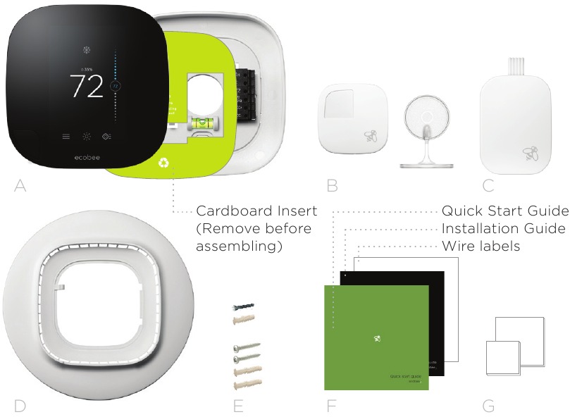 ecobee ecobee3 - Smart Thermostat Manual | ManualsLib