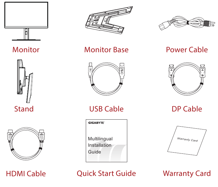GIGABYTE G27QC A - Gaming Monitor Manual | ManualsLib