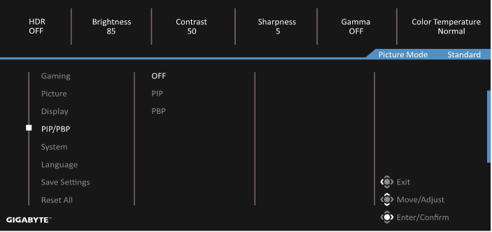 GIGABYTE G27QC A - Gaming Monitor Manual | ManualsLib