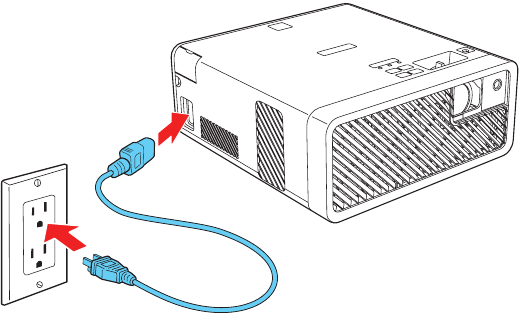 Epson EF-100WATV, EF-100BATV, V11H914320 - Portable Projector with ...