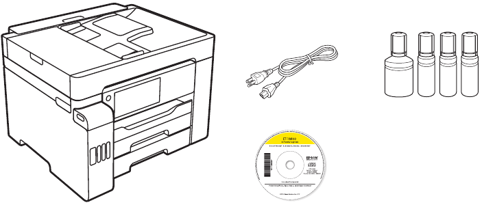 Epson ET-16600, ET-16650 - All-In-Ones Printer Quick Installation Guide ...