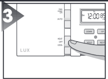 LUX SMART TEMP TX250 Series - ELECTRONIC THERMOSTAT Manual | ManualsLib