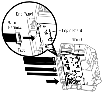 Chamberlain 050DCTWFLK - RECEIVER LOGIC BOARD REPLACEMENT Manual ...