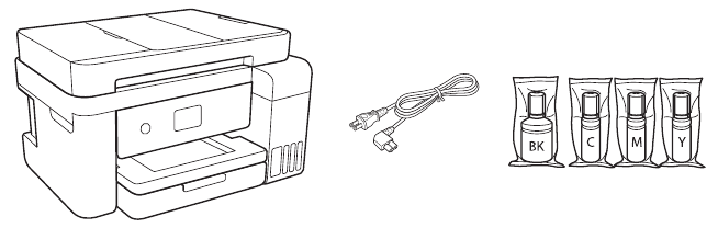 Epson ET-3843 - All-In-Ones Printer Quick Installation Guide | ManualsLib