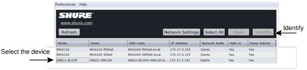 Shure ANI22 - Audio Network Interface Manual | ManualsLib