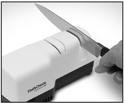Chef's Choice D202 2-Stage Electric Knife Sharpener Manual | ManualsLib