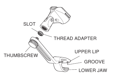 Shure A50D - Microphone Drum Mount Manual | ManualsLib