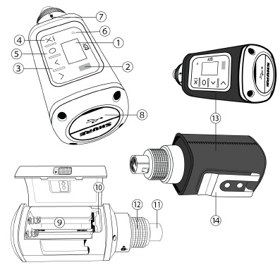 Shure AD3 - Plug-On Transmitter Manual | ManualsLib
