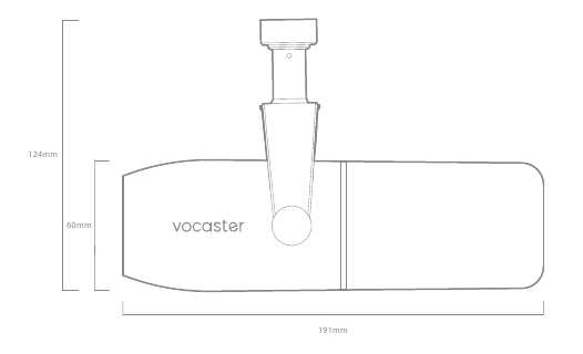 Focusrite Vocaster DM14v - Dynamic Microphone Tuned for Recording ...