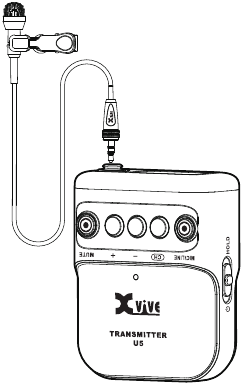 Xvive LV1 - Professional Lavalier Microphone Manual | ManualsLib