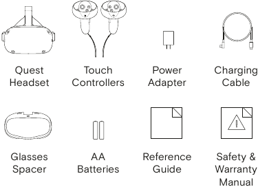 Meta Oculus Quest, MH-B - VR System Health & Safety Manual | ManualsLib