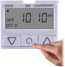 myTouchSmart SunSmart 33861 - In-Wall Digital Timer, 4 Programmable On ...