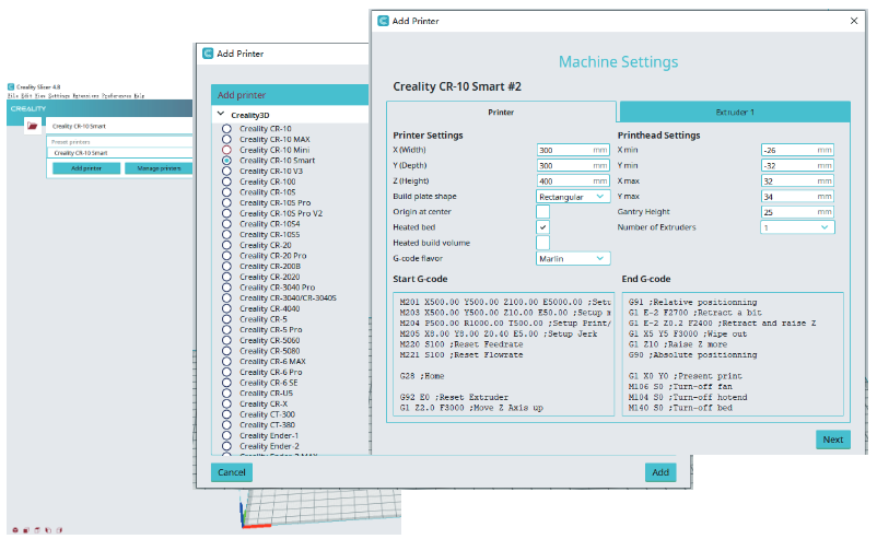 Creality CR-10 Smart - 3D Printer Manual | ManualsLib