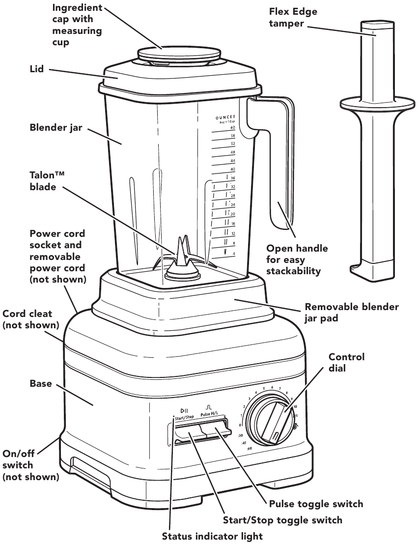 KitchenAid NSF 9KSBC2F1 - Certified Commercial Culinary Blender Manual ...