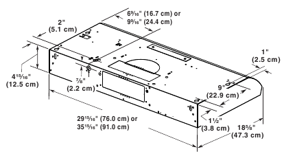 Whirlpool UXT4236ADS - 36" Range Hood with the FIT System Manual ...
