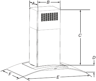 Whirlpool WVW75UC0DS - 30" Modern Glass Wall Mount Range Hood Manual ...