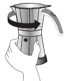 DeLonghi Alicia, EMK6 - Electric Moka Pot Coffee Maker for Authentic Italian Espresso, 6 Cups ...