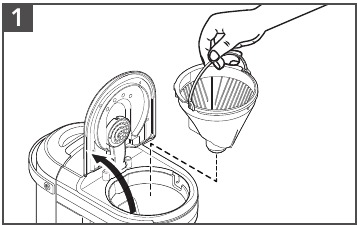 KitchenAid KCM1209 - 12 Cup Drip Coffee Maker with Spiral Showerhead ...