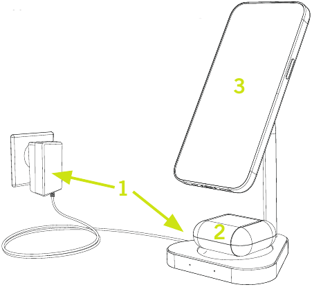 SPROUT Magnetic - 2-in-1 Wireless Charging Stand Manual | ManualsLib