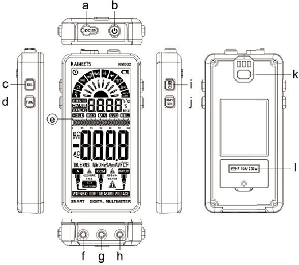 KAIWEETS KM602 - Smart Digital Multimeter Manual | ManualsLib