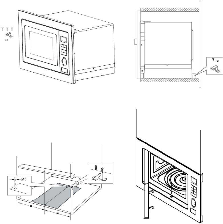 Smeg FMI625CN - BUILT-IN Microwave Manual | ManualsLib