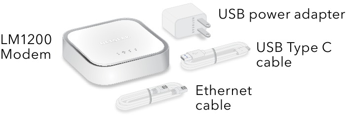NETGEAR LM1200 - LTE Modem Quick Start Guide | ManualsLib
