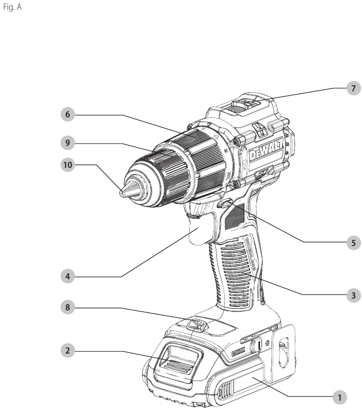 DEWALT DCD794, DCD794B, DCD799, DCD799B, DCD799L1 - 20V Max Compact 1/2 ...