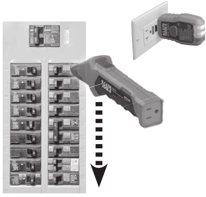 Klein Tools ET310 - Digital Circuit Breaker Finder Manual | ManualsLib