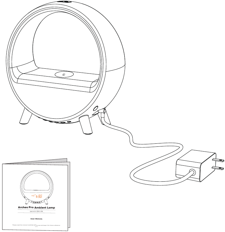 Dekala SAC003-PRO-SW - Arches Pro Ambient Lamp Manual | ManualsLib Dekala SAC003-PRO-SW - Arches Pro Ambient Lamp Manual | ManualsLib