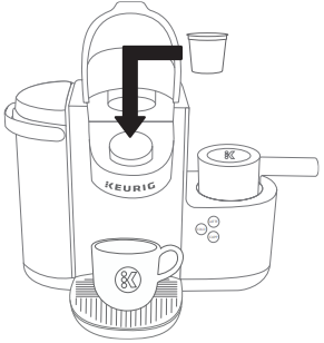 Keurig K-Café - Single Serve Coffee, Latte & Cappuccino Maker Manual ...